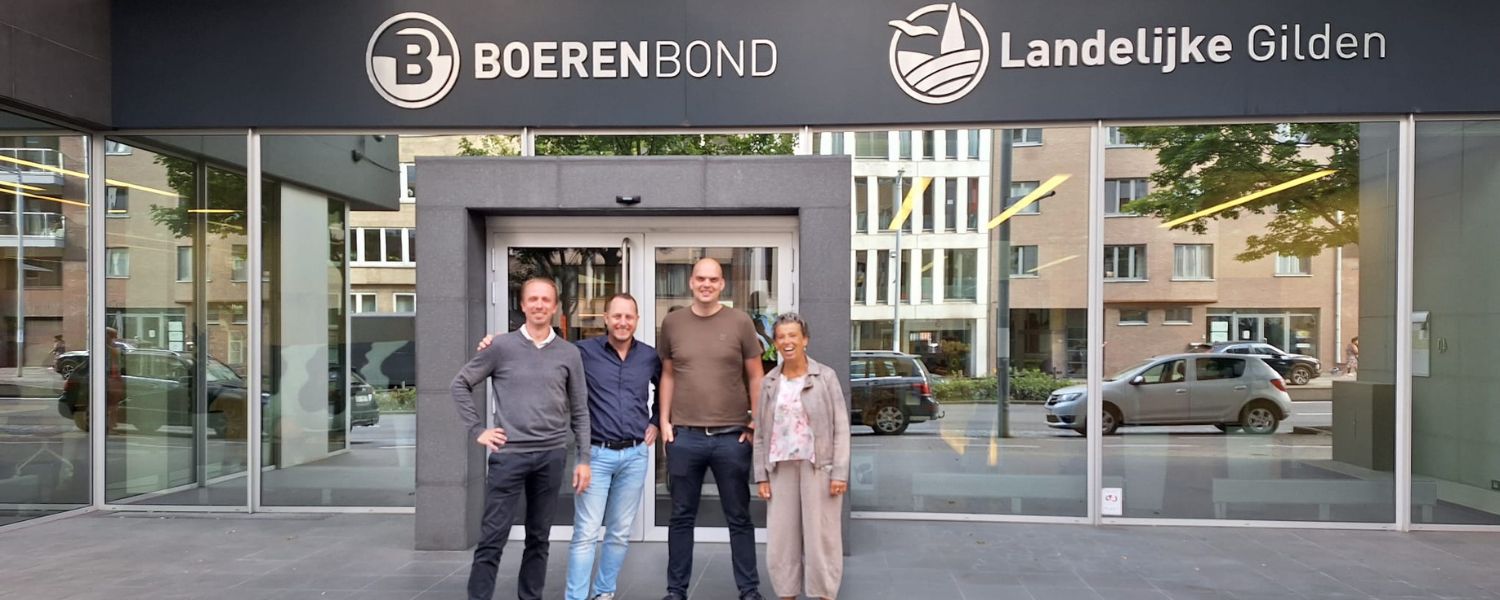 Greenport West-Holland bezoekt Boerenbond in Leuven - Greenport